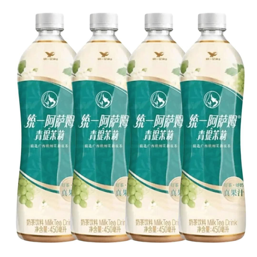 Unif Premium Assam Flavoured Milk Tea Drink 450ml - Grape & Jasmine ...