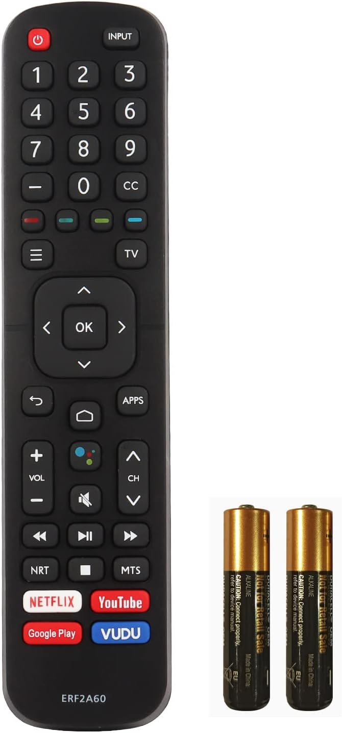 Amazon.com: New IR ERF2A60 Remote Control Fit for Hisense Smart 4K TV 65H8F 50H8F 65H9F 55H9F ...