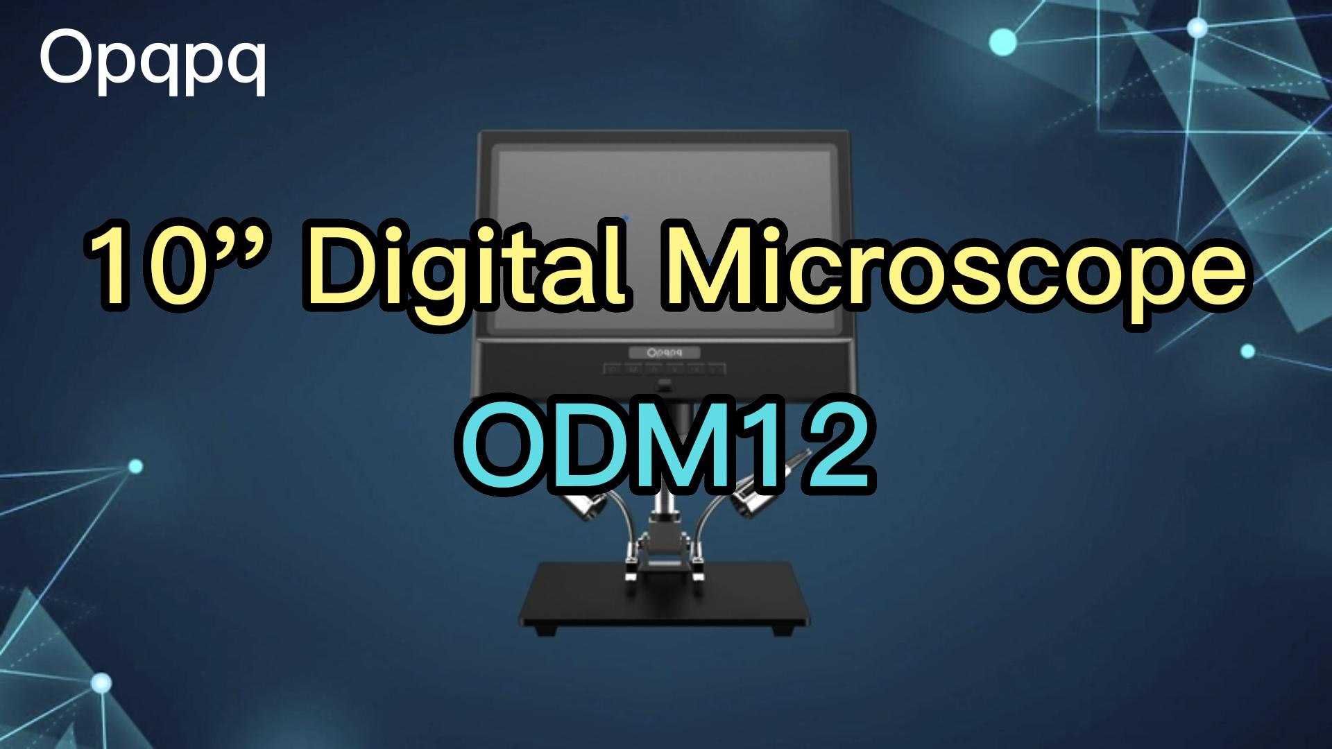 Watch Opqpq odm12 10＇＇ digital microscope introduction on Amazon Live