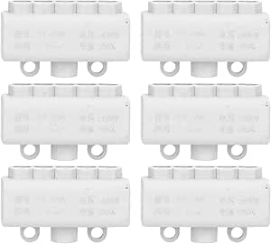 Quick Wire Connector Terminal Block, T Type Splitter Block Vertical ...