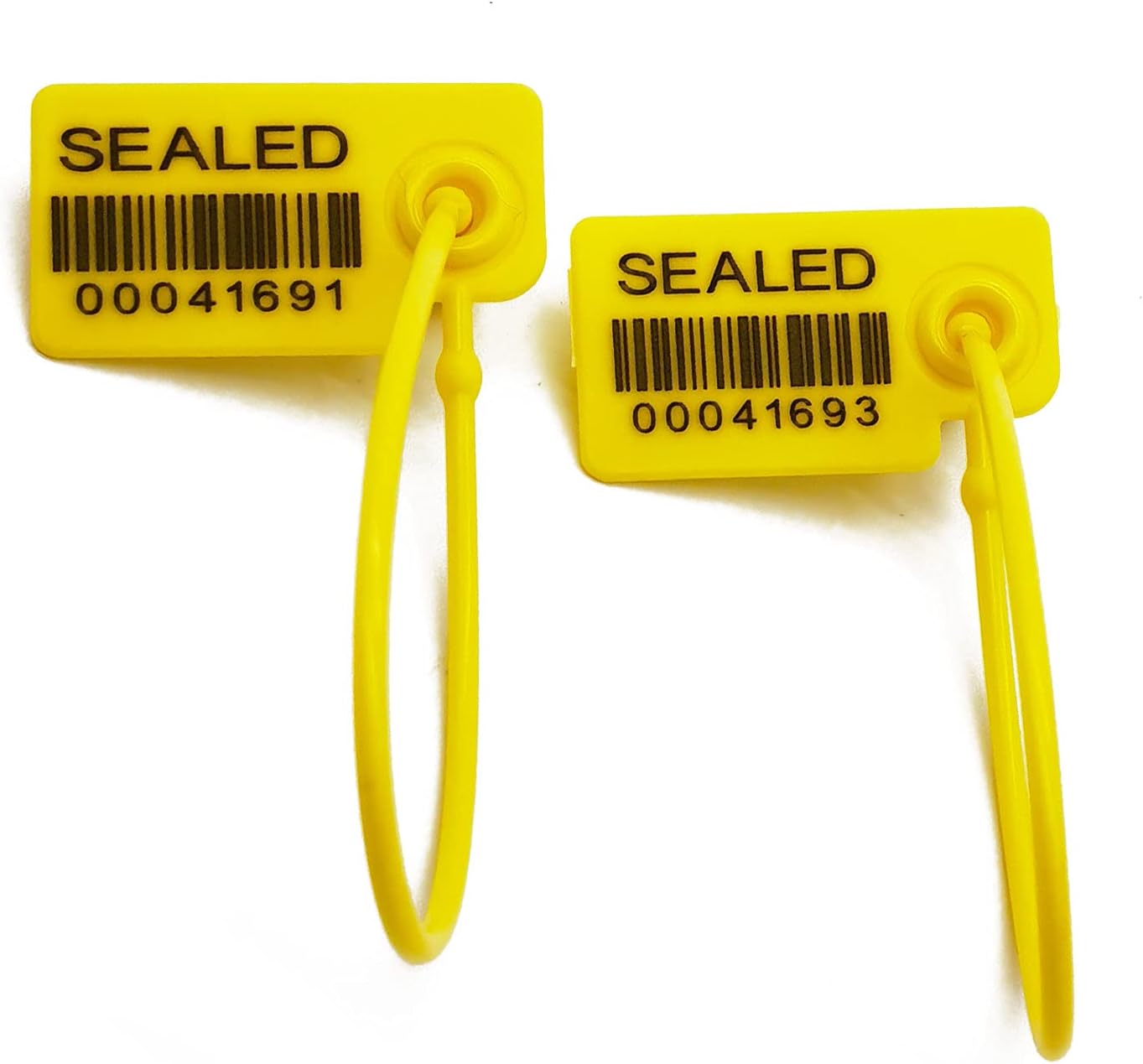 100 Pack Disposable Self Locking Security Seals for Australia | Ubuy
