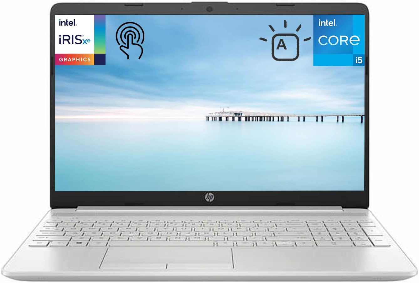 Amazon.com: HP 2022 Newest Notebook Laptop, 15.6" HD Touchscreen, Intel ...