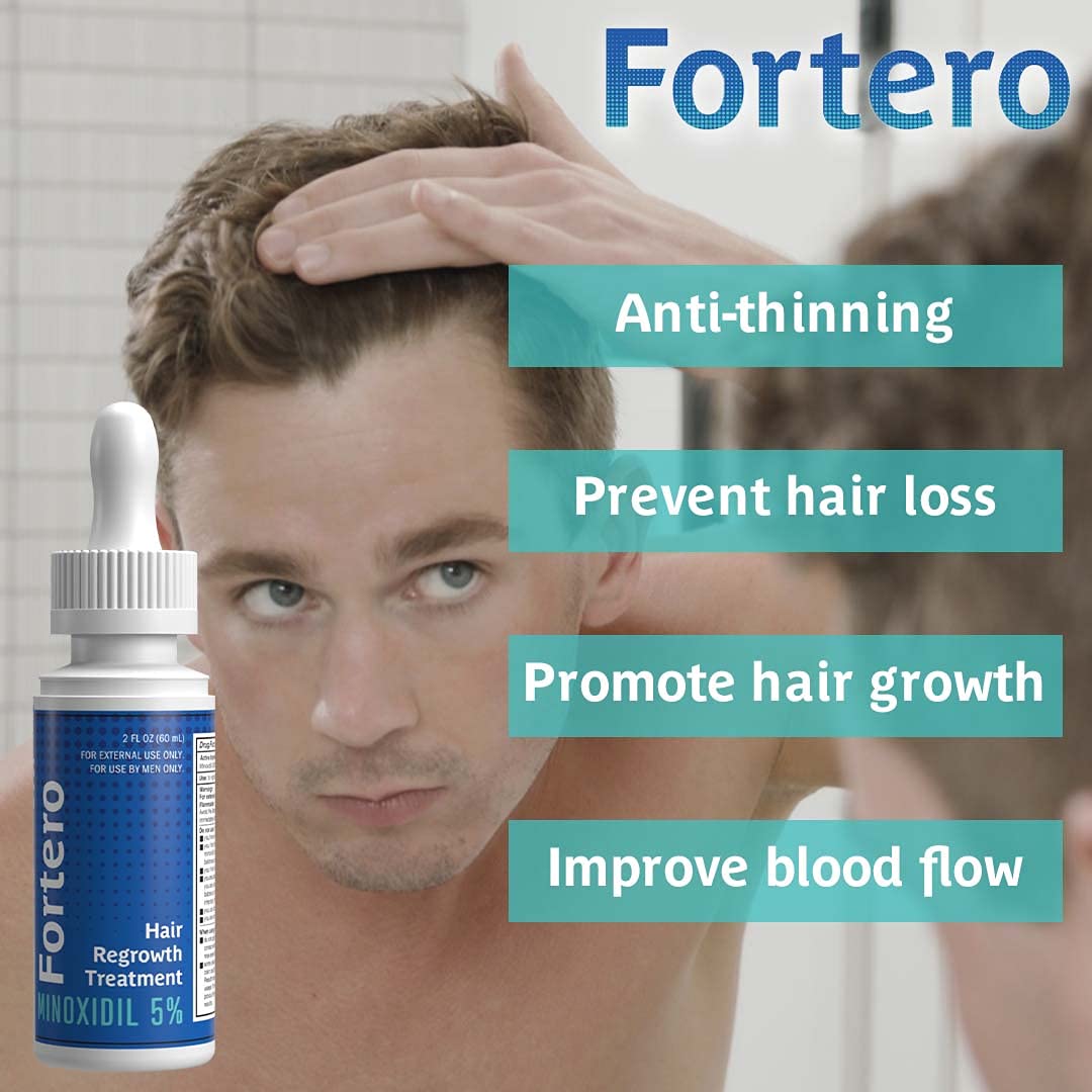Fortero Hair Regrowth Treatment for Men - 5% Philippines | Ubuy