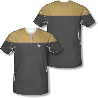 Amazon.com: Star Trek - Mens Voyager Engineering Uniform (Front/Back ...