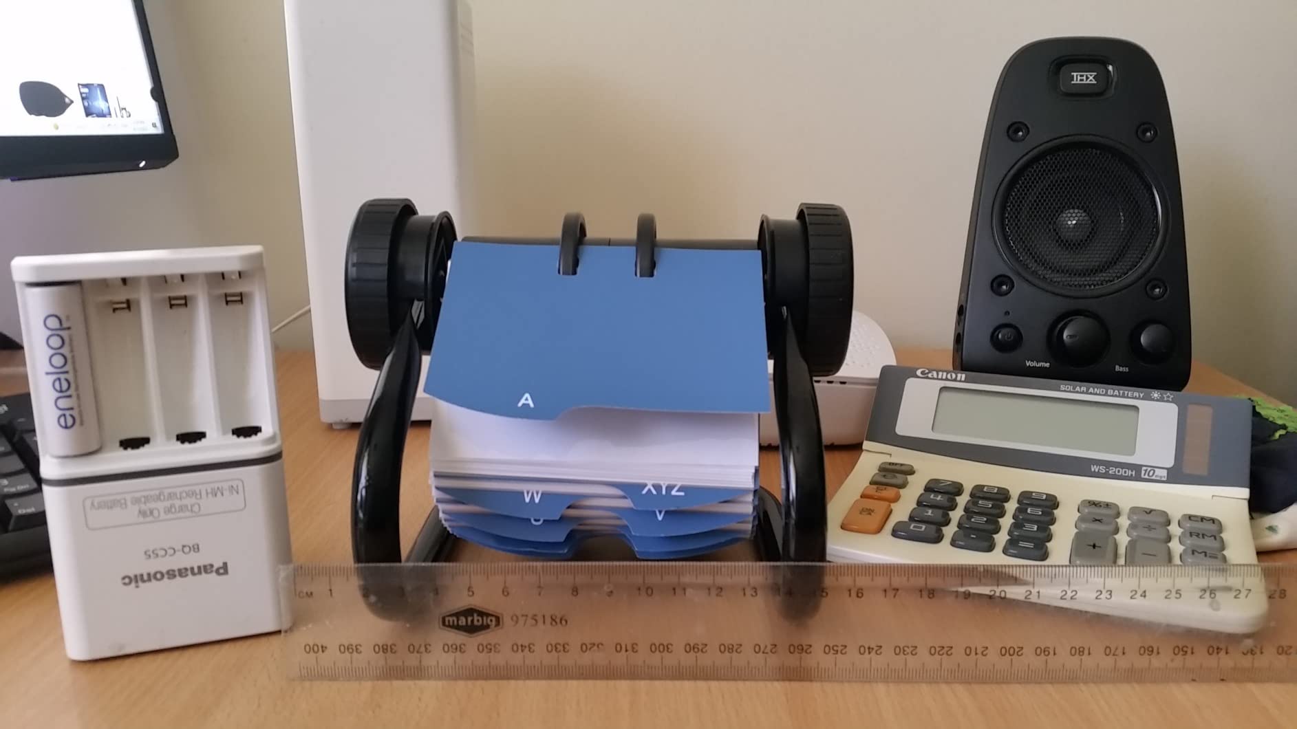 Rotary Card File Rolodex 67236 Business Card File, 400 Capacity, (50653 ...