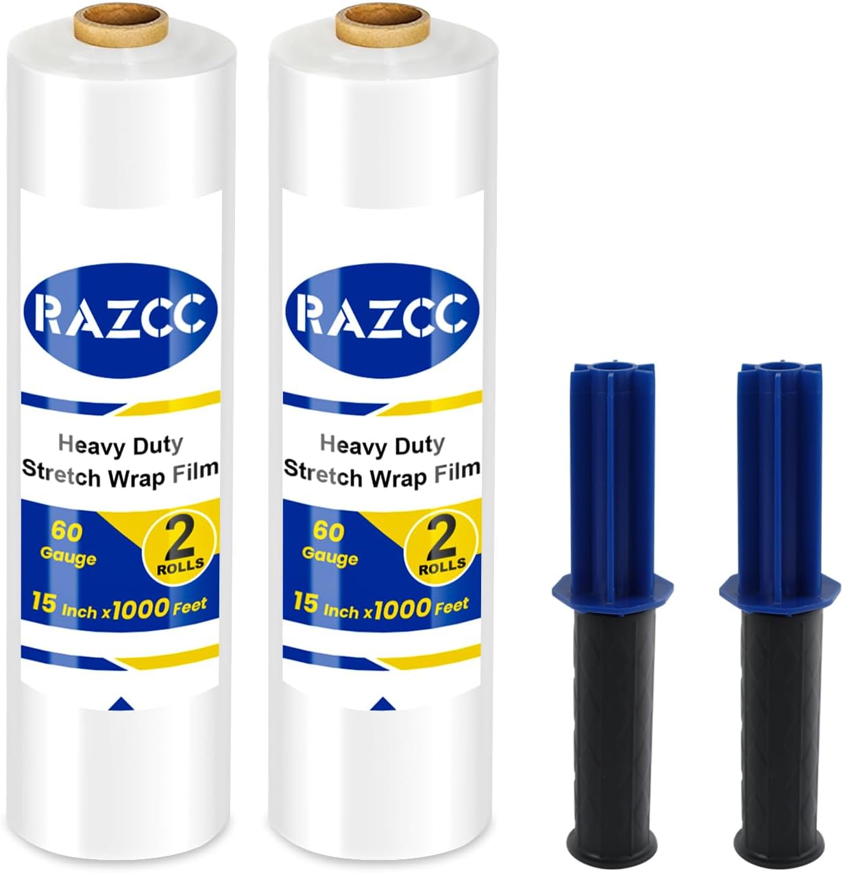 Stretch Film, RAZCC Stretch Wrap Industrial Strength, Shrink Wrap for ...