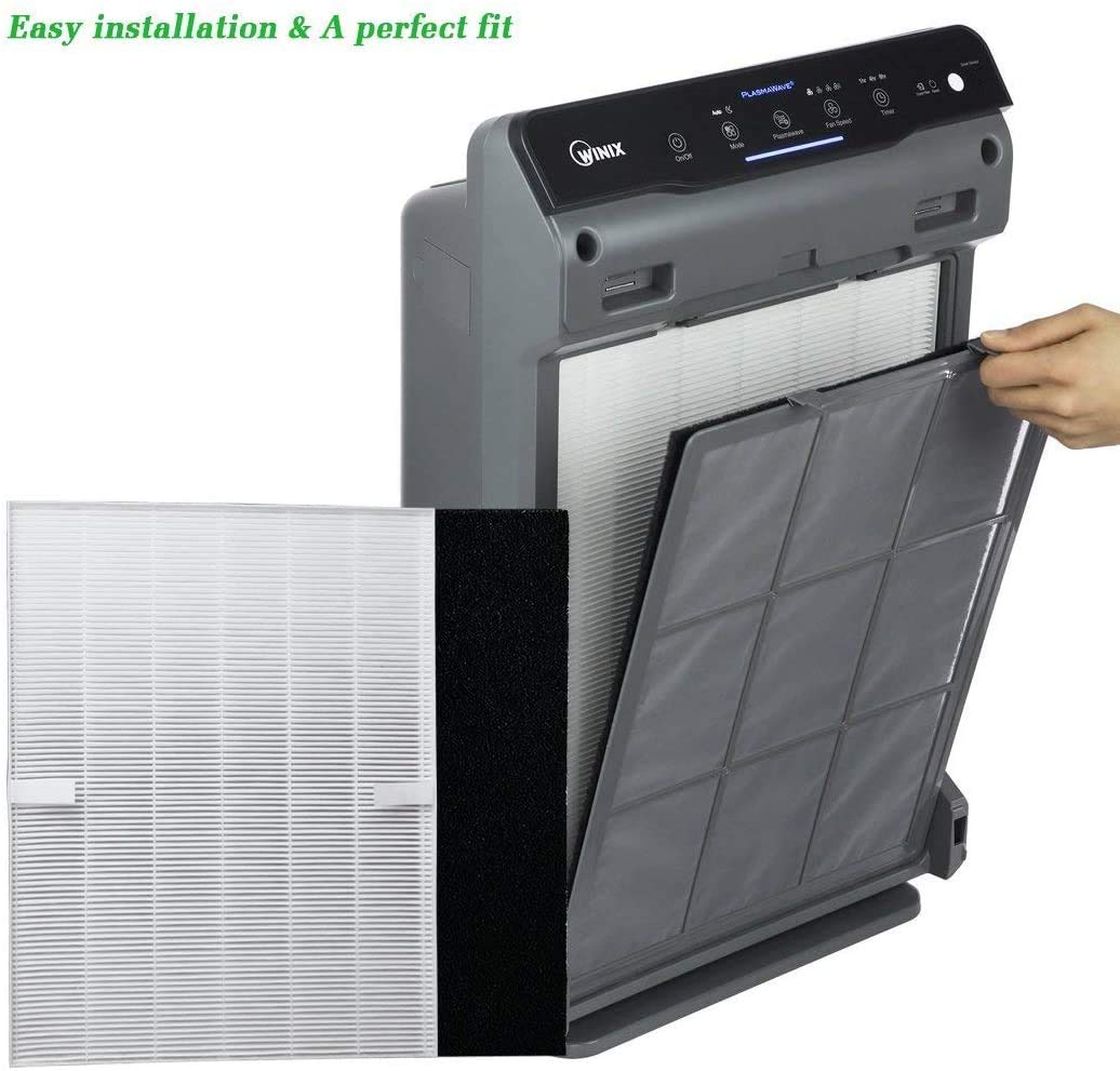 Hongfa 5300-2 C535 Replacement Filter for Winix Air Purifier, 2 Packs ...