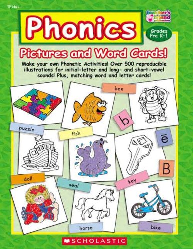 Phonics Pictures and Word Cards! : Scholastic Inc.: Amazon.co.uk: Books