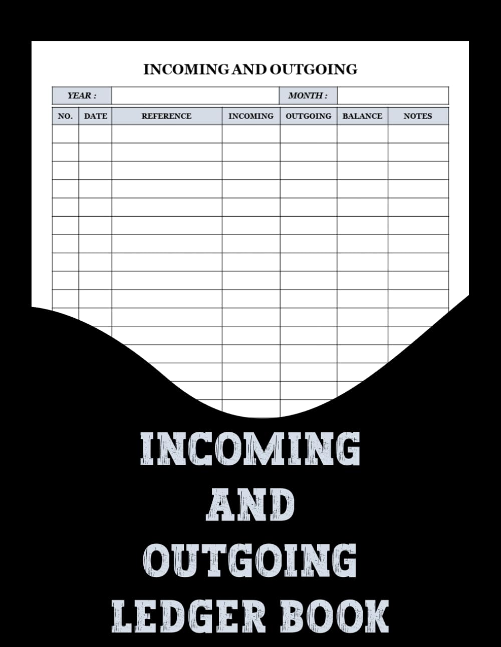 Amazon.com: Incoming and outgoing ledger book: Quickly track all your ...