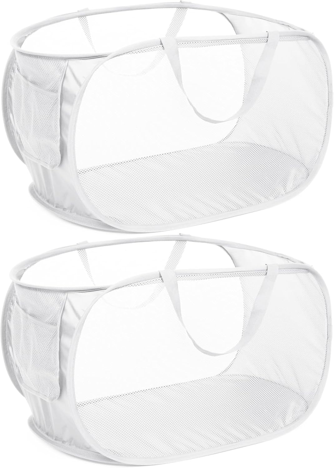 Amazon.com: Strong Mesh Pop Up Laundry Basket, Collapsible Laundry ...