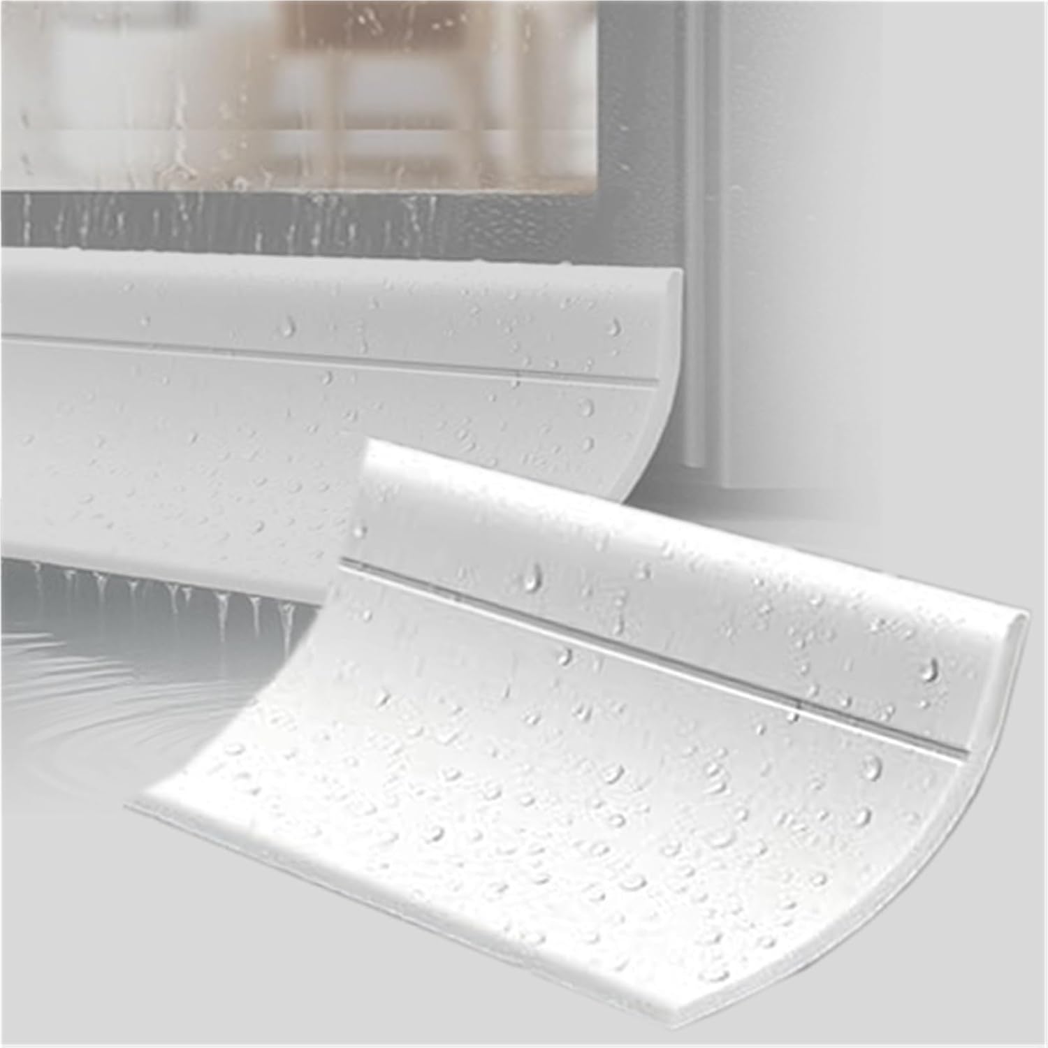 Amazon.com: 9.8 Ft Rain Drip Guard Above Door White Black, 1 2 3 4 5 ...