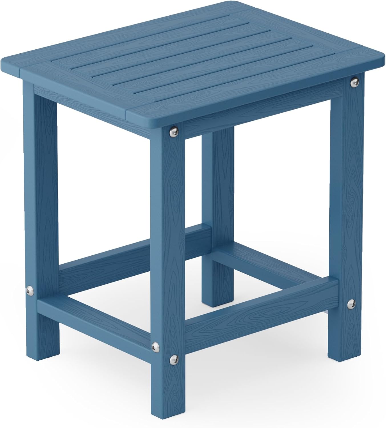 Amazon.com : YEFU Outdoor Side Table for Patio: 16" HIPS Weather ...