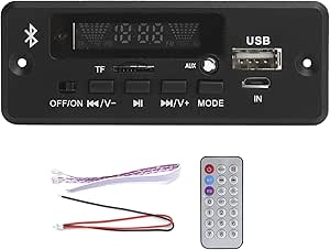 DELURA Decoding Board, 02CABT Universal WAV Decoding Module MP3 Decoder ...