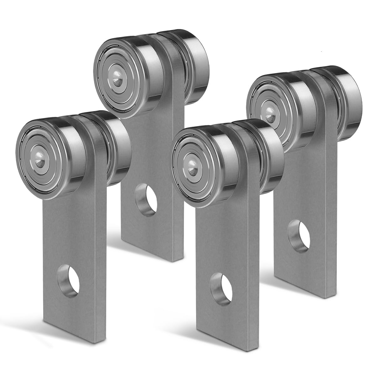 2 Wheel Unistrut Trolley Roller Assembly,Two Bearing Metal Rollers for ...