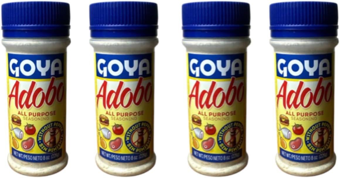 Amazon.com : Goya Adobo All Purpose Seasoning without Pepper, 8 Ounce ...