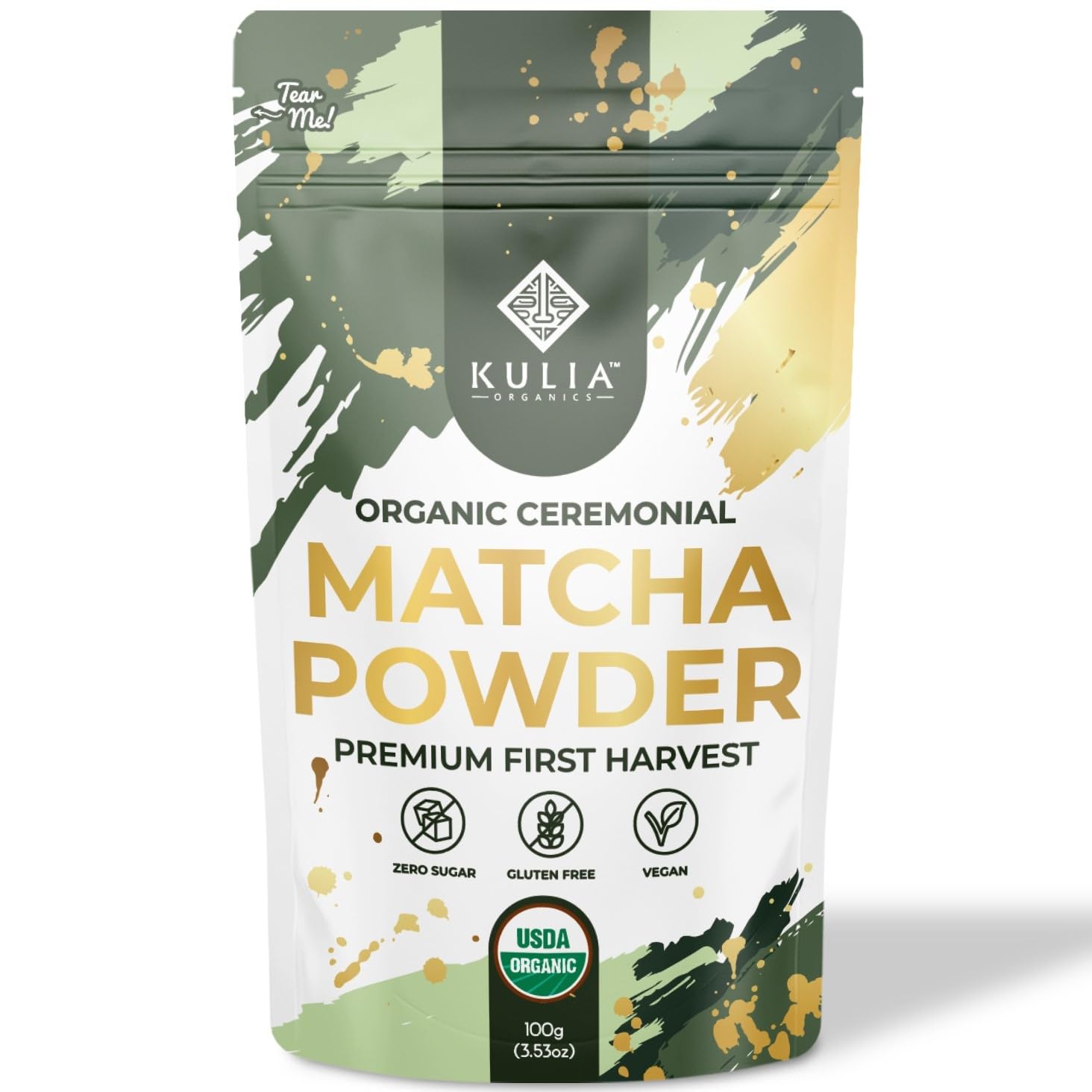 Amazon.com: Kulia Matcha (Ceremonial Grade, 3.53Ounce(Pack of 1 ...