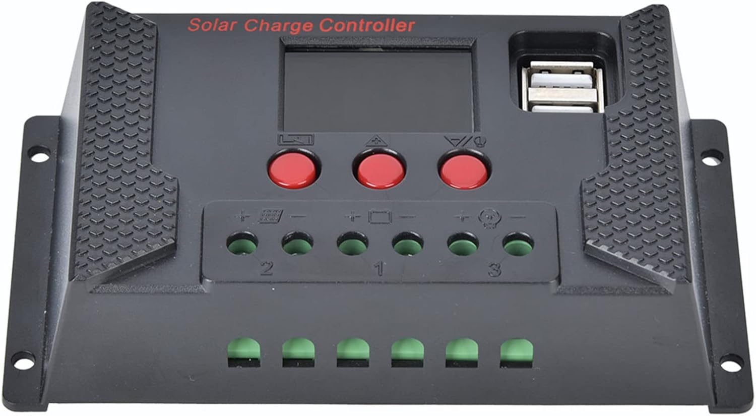 Amazon.com : Solar Controller, Lithium Battery Charger for 12V/24V ...