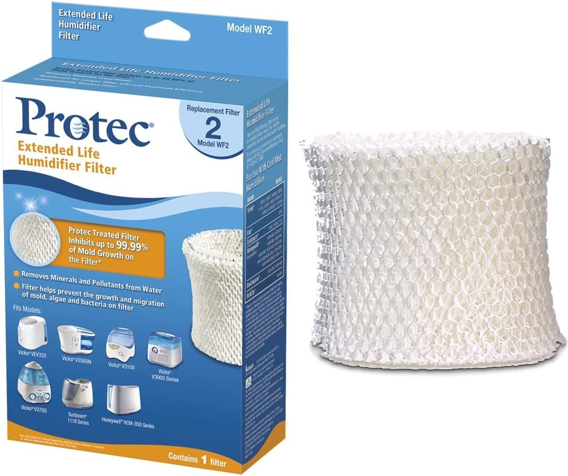 Amazon.com: Pro Tec Extended Life Humidifier Filter, 2 Pack : Appliances