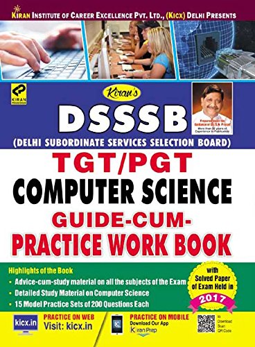 DSSSB TGT/PGT Computer Science Guide-Cum-Practice Work Book - 2105 ...