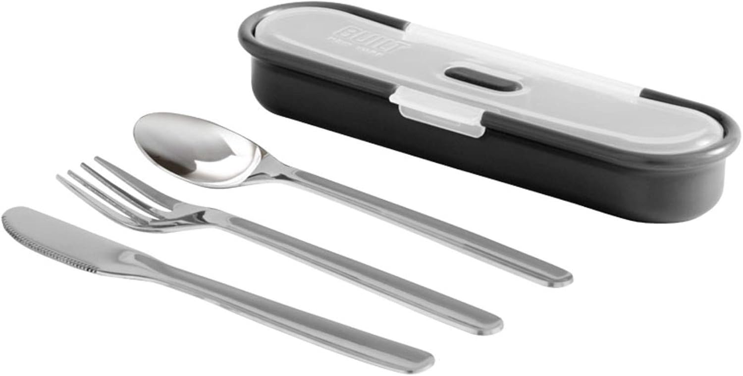 Amazon.com: BUILT Gourmet Bento 4-Piece Stainless Steel Utensil Set ...