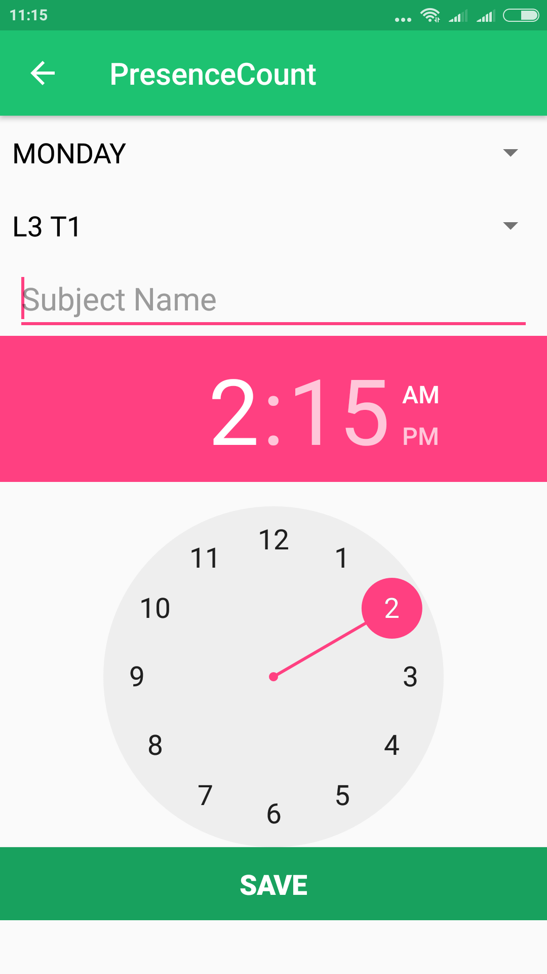 Presence Count - App on Amazon Appstore