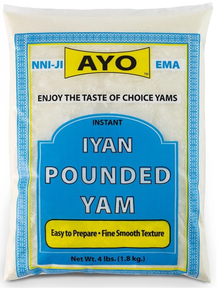 Amazon.com : Ayo Pounded Yams - 4lbs : Grocery & Gourmet Food