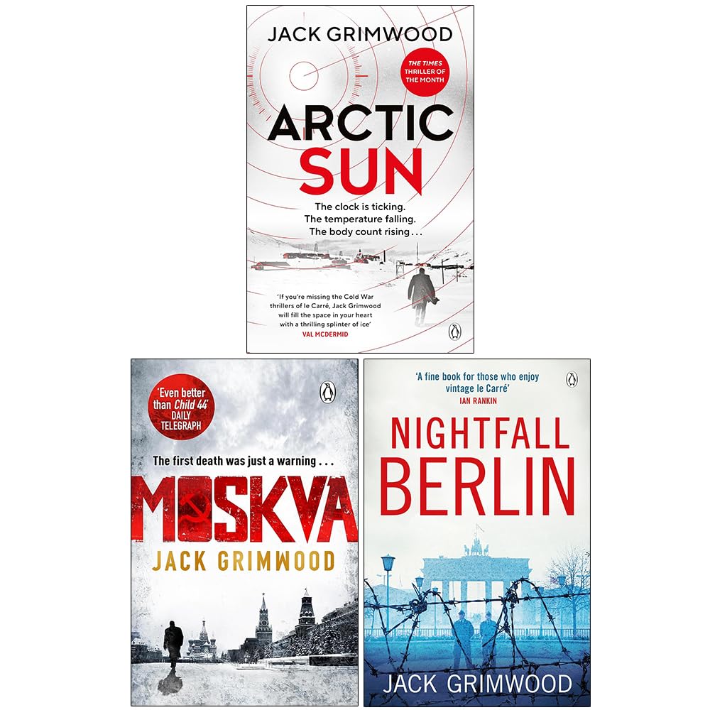 Tom Fox Trilogy 3 Books Collection Set By Jack Grimwood (Arctic Sun ...