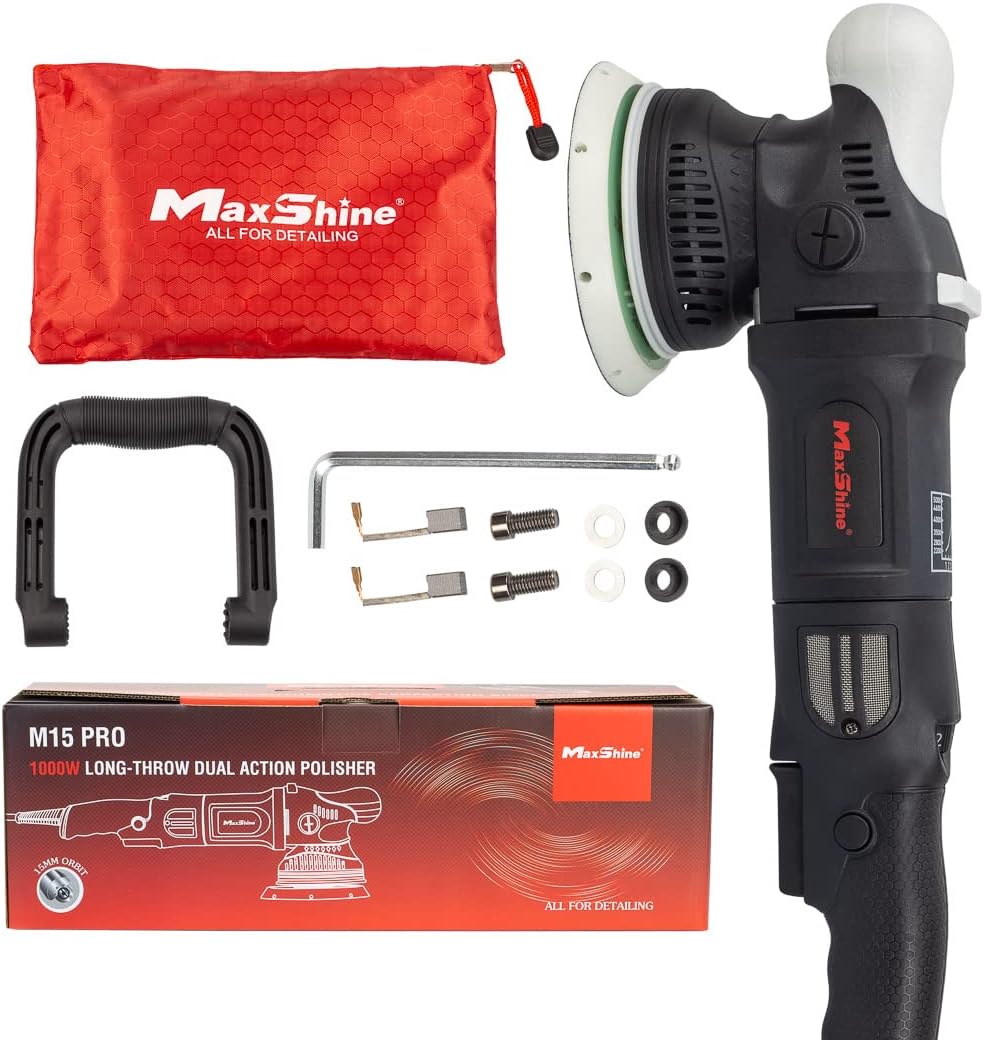 Amazon.com: Maxshine M1300 Pro Rotary Polisher - 1300W, 6-Speed, 7 ...