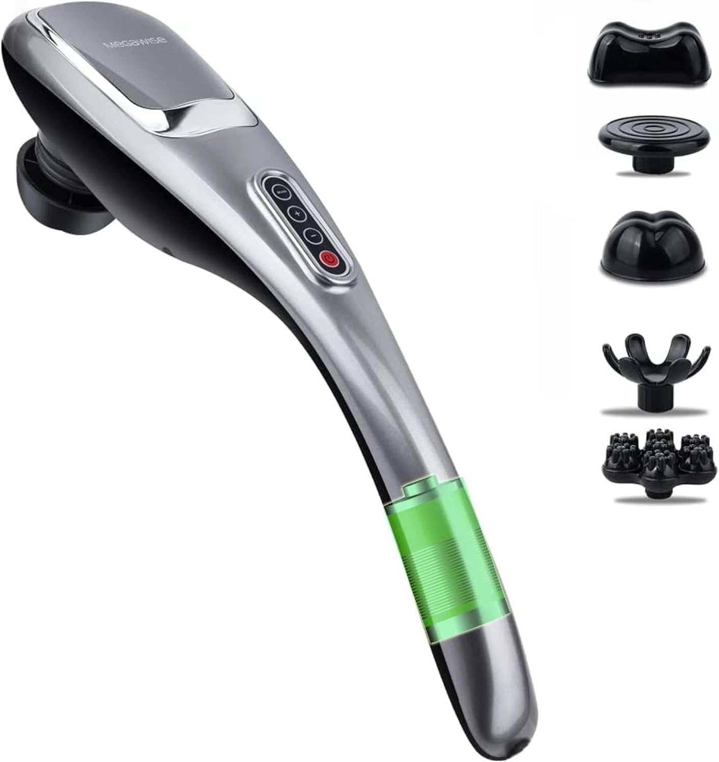 Amazon.com: Brookstone Dual Head Percussion Massager - Full Body ...