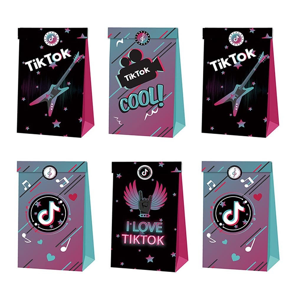 12 Pcs Music Theme Party Favor Bags Paper Gifts Bag | Desertcart Sri Lanka