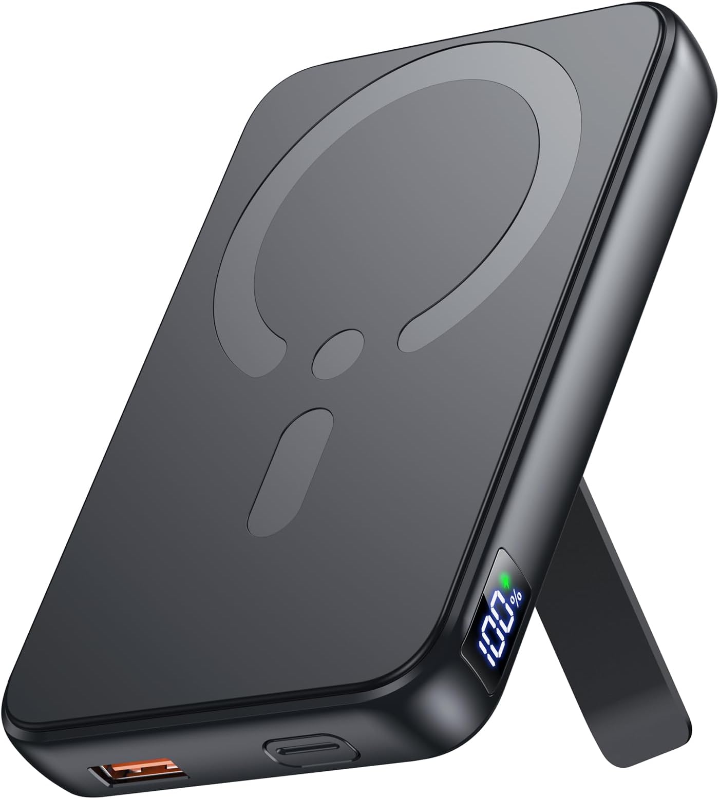 For Magsafe Power Bank, Portable Charger 12000mAh, 22.5W Fast Charging Battery Pack with USB-C ...