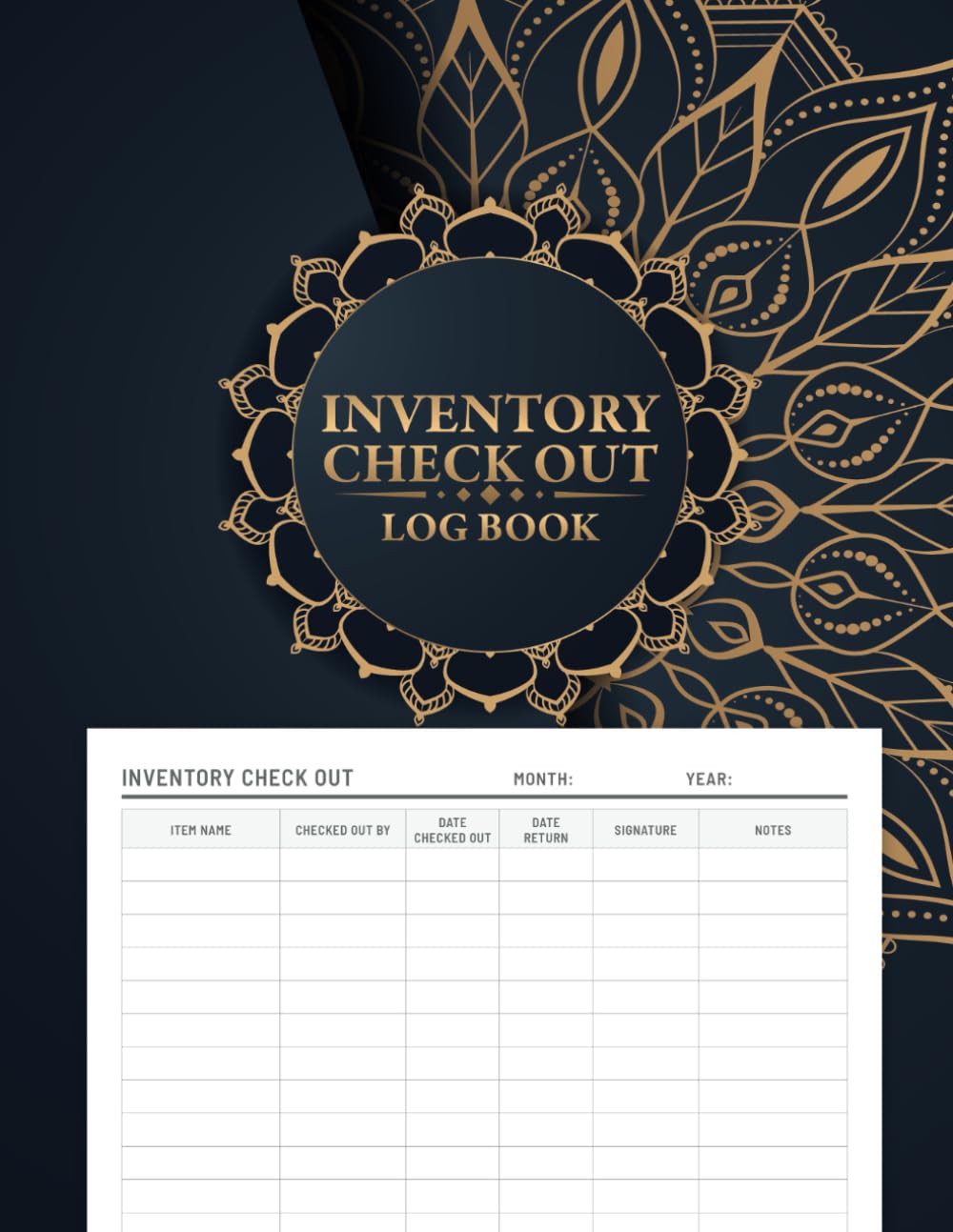 Amazon.com: Inventory Check Out Forms: Log Book For Every Business to ...