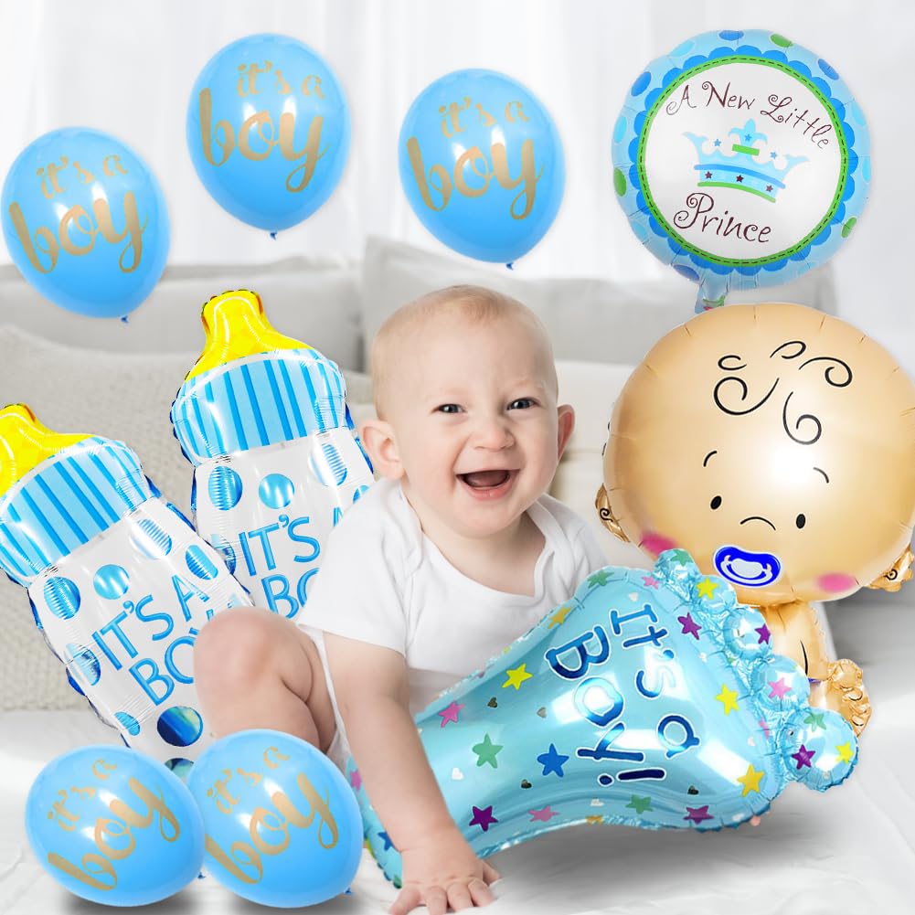 Baby Blue Balloons