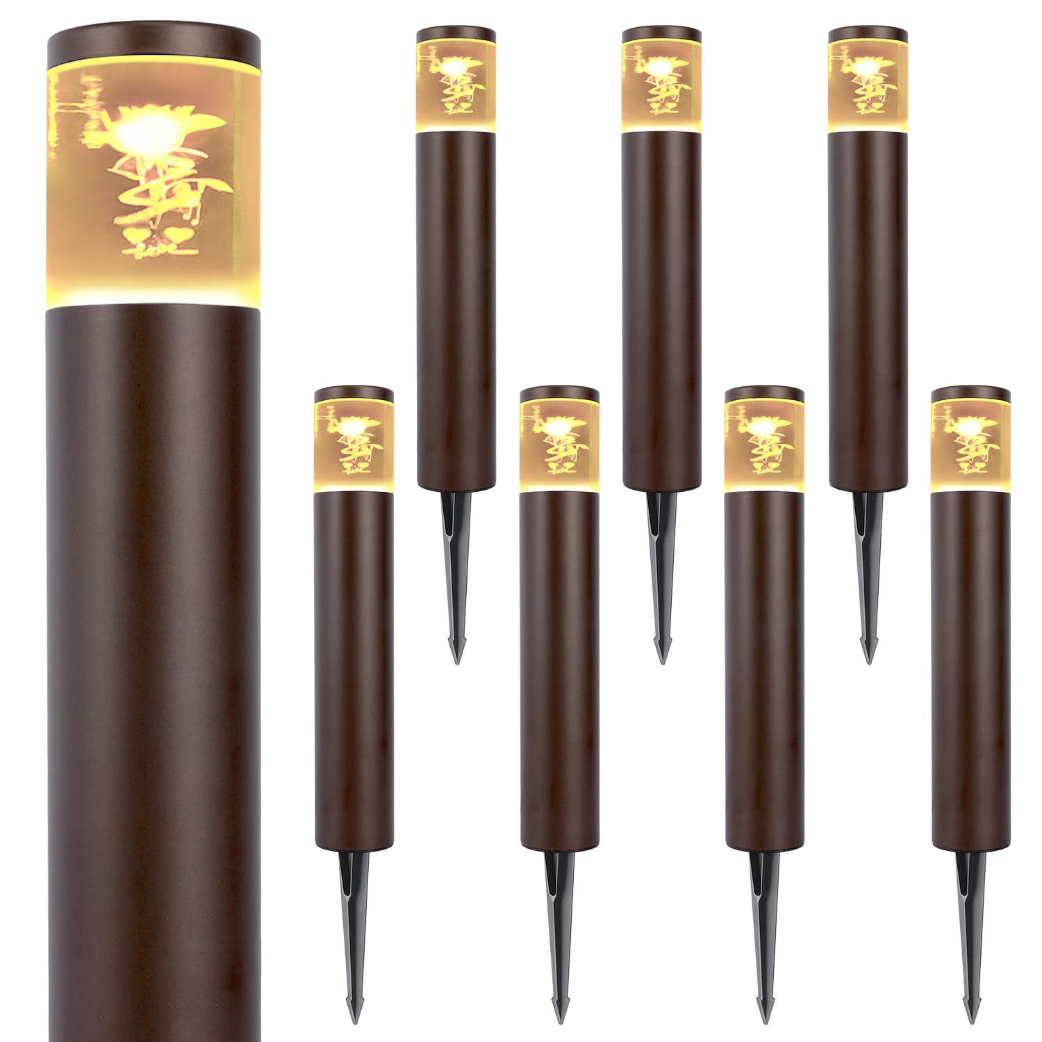 Low Voltage Pathway Lights, Outdoor Landscape Lighting LED Path Lights ...