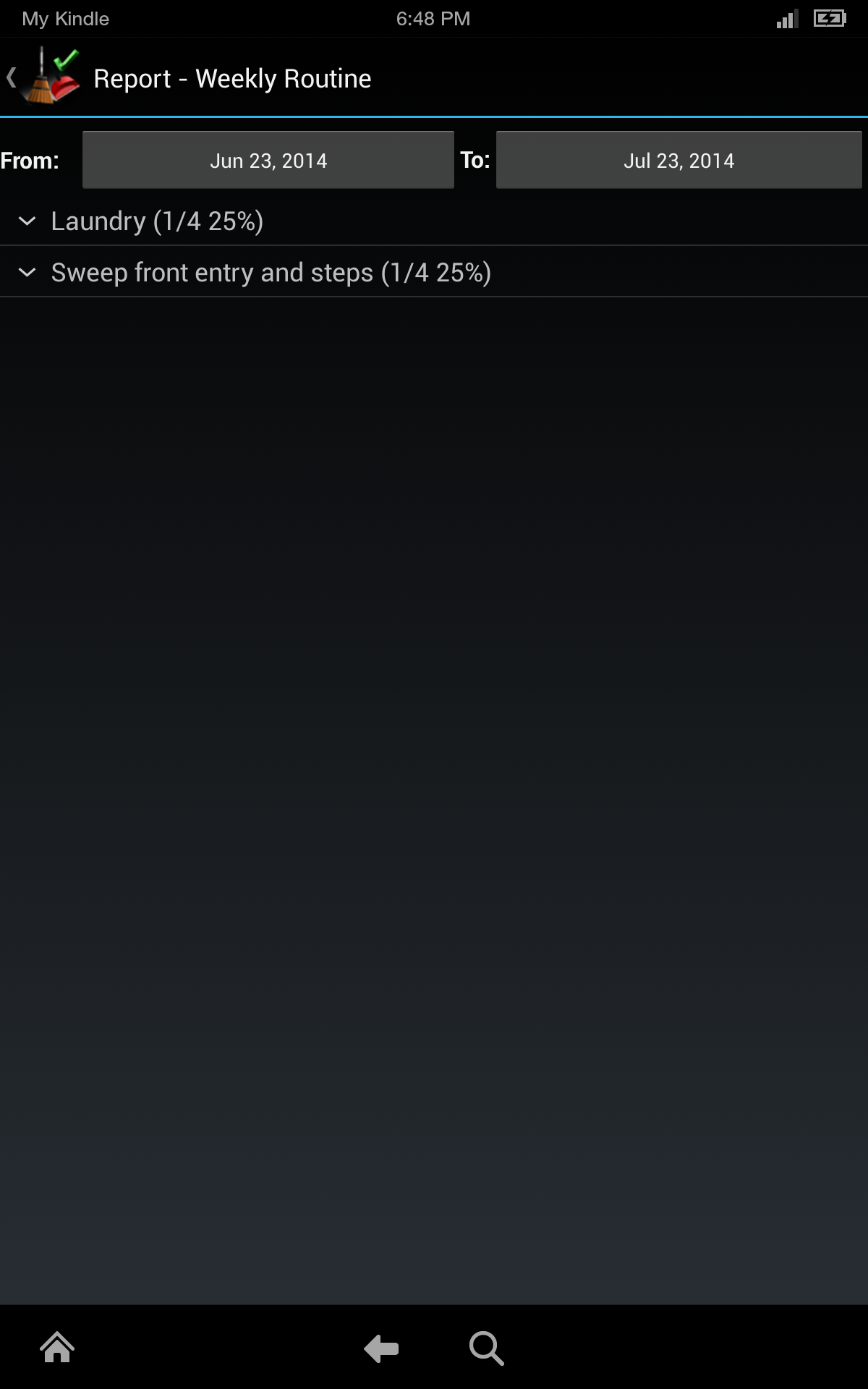 Chore Checklist - App on Amazon Appstore