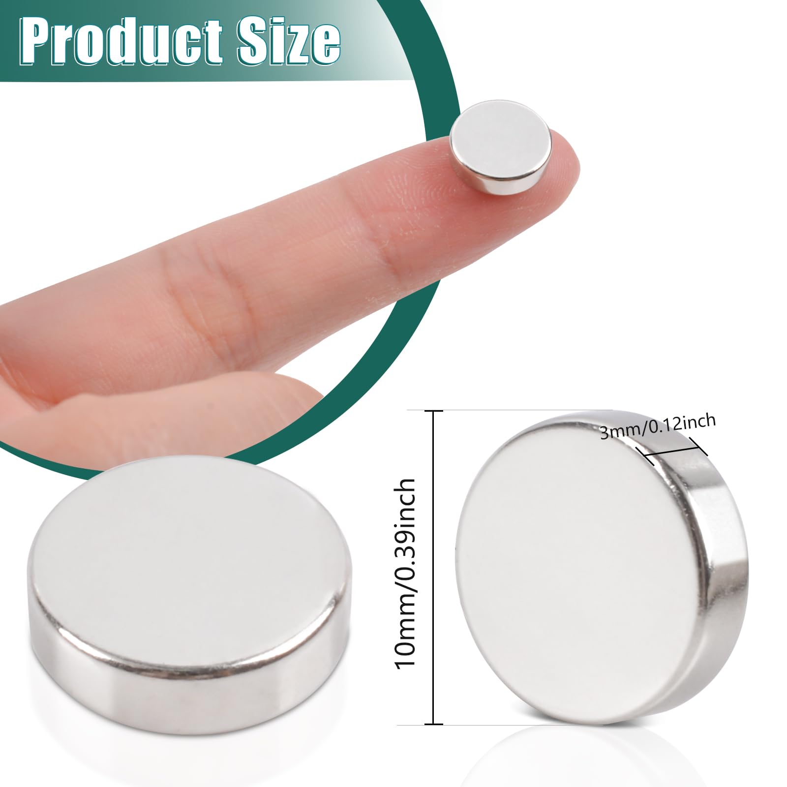 Snapklik.com : MAGXCENE 180 Pcs Small Neodymium Disc Magnets For Crafts