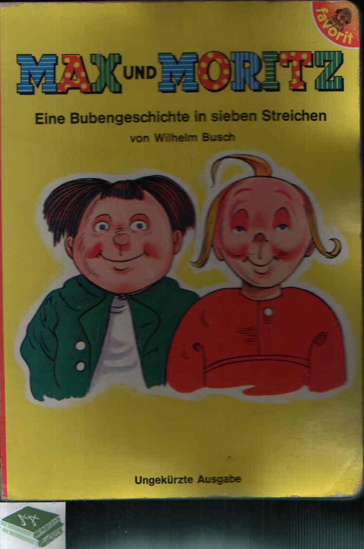 Amazon.com: Max und Moritz: 9783822738405: Wilhelm Busch: Books
