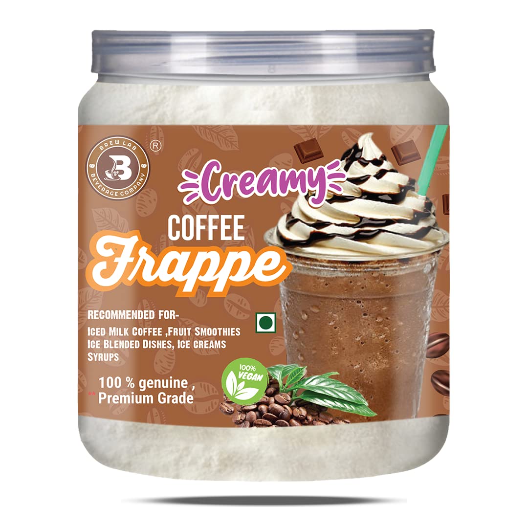 Brew Lab 100% Pure & Hygienic Creamy Coffee Frappe Powder For Shake ...