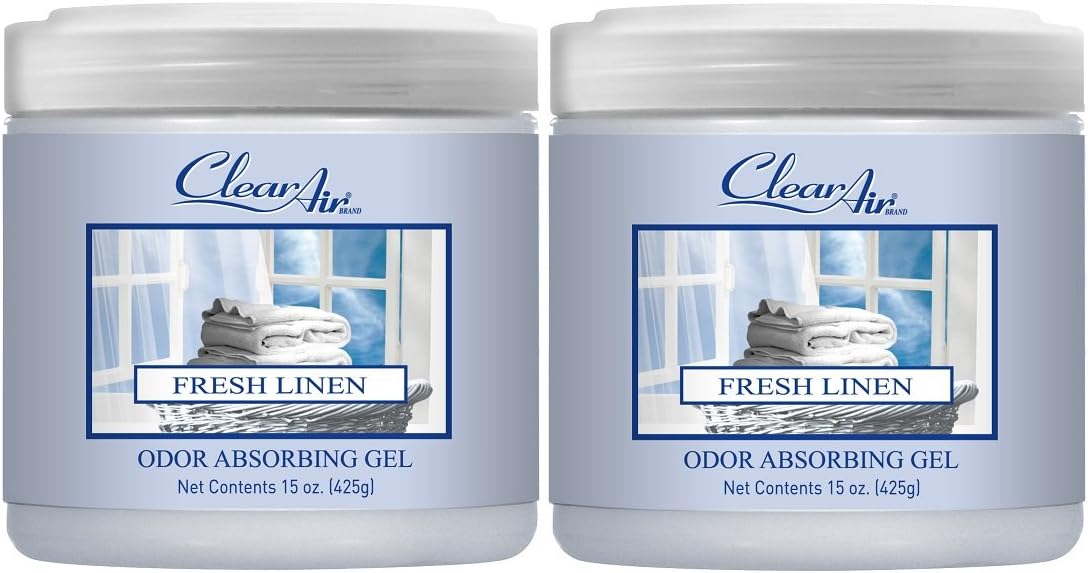 Amazon.com: Clear Air Odor Absorber Gel - 15 oz, Pack of 2 - Air ...