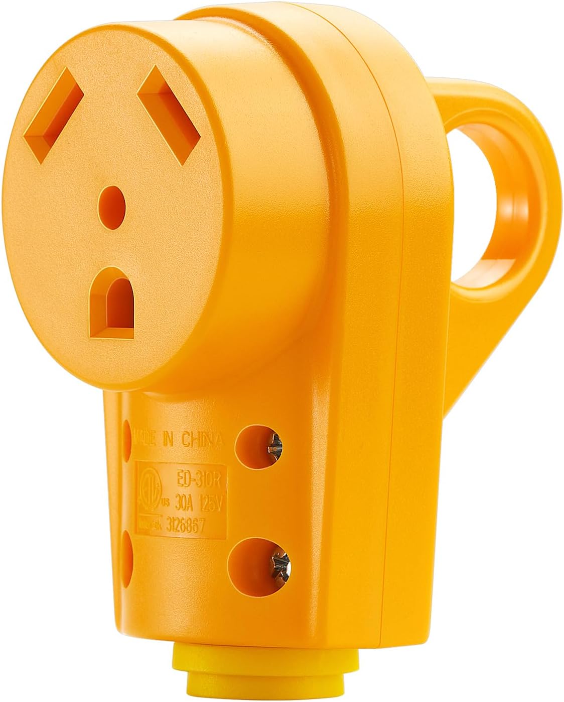 Amazon.com: BELOMI 30 Amp RV Plug, Heavy Duty NEMA TT-30P Replacement ...