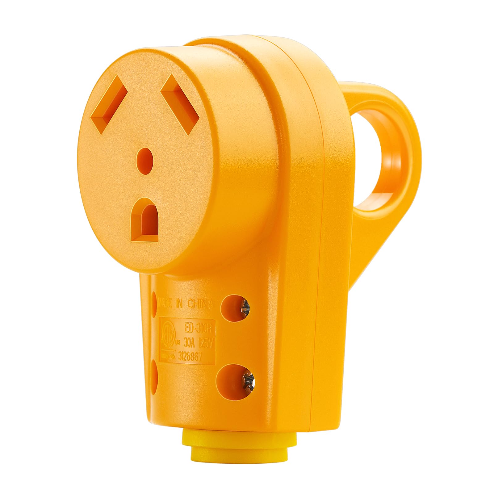 Snapklik.com : Kohree 30 Amp RV Plug Female, RV Receptacle Heavy Duty ...