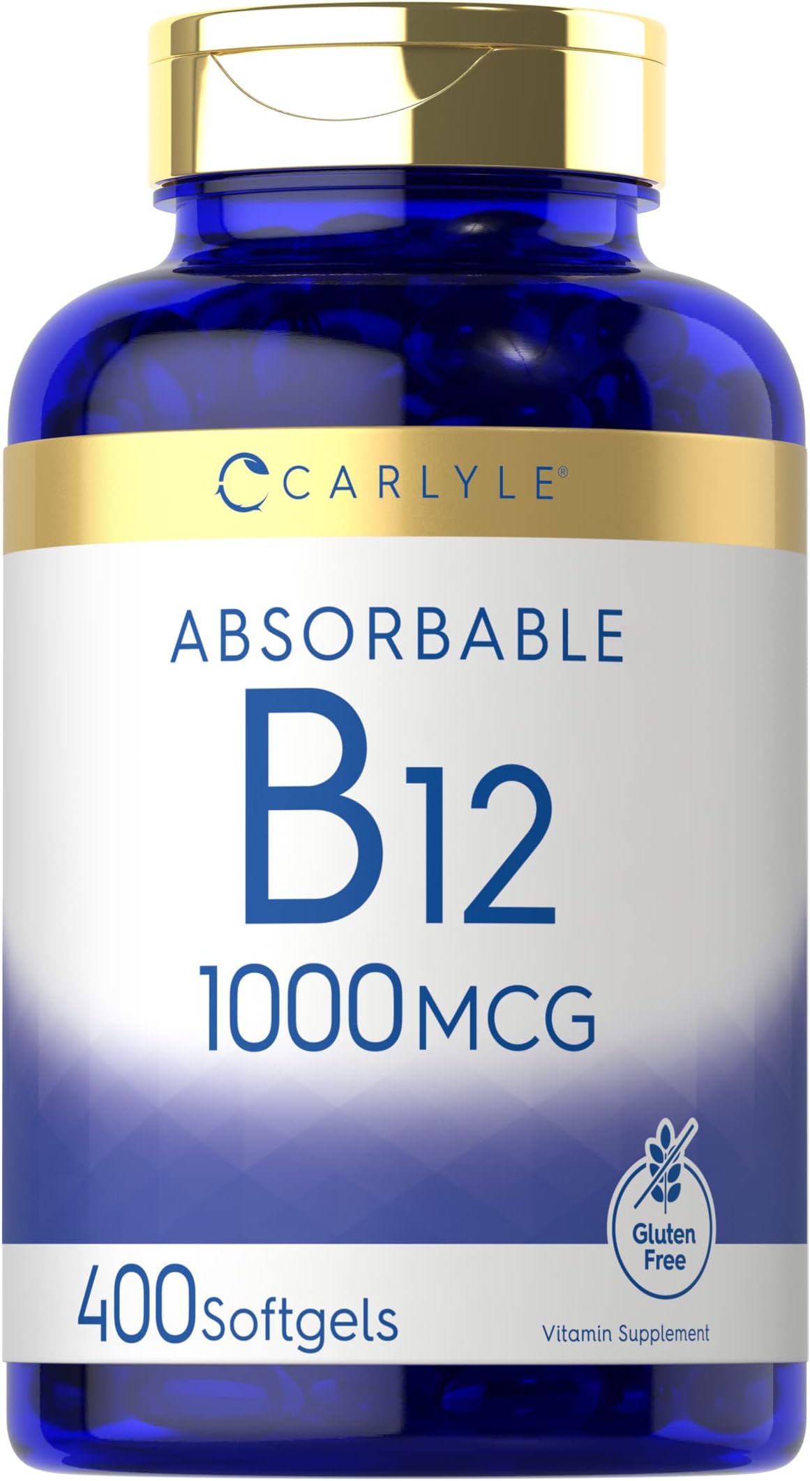 Amazon.com: Vitamin B12 1000 mcg Softgels, 90 Count for Metabolic ...