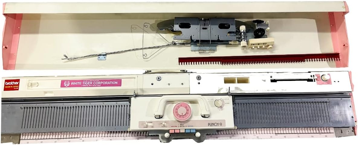Amazon.com: WHITE TIGER KNIT Chunky Bulky (KH-260) Knitting Machine for ...