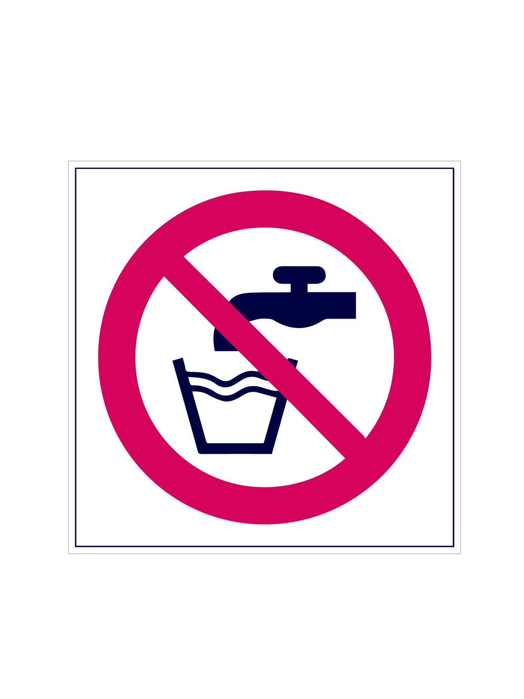 999Store office supplies sunboard not drinking water sticker signage ...