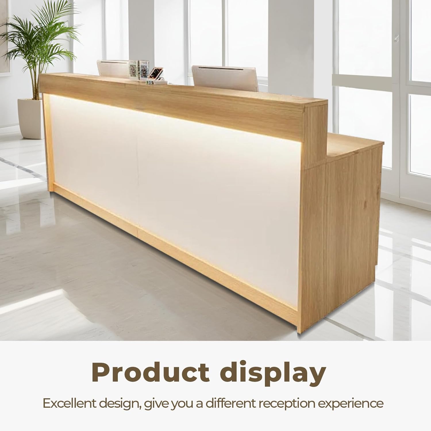 Modern Reception Counter, Office Reception Stand Philippines | Ubuy