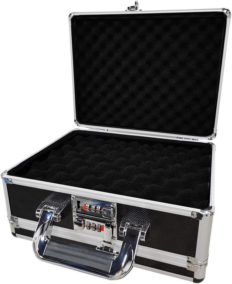 Amazon.com: Gun Safes for Pistols, Gun Lock Box with 3 Digits ...