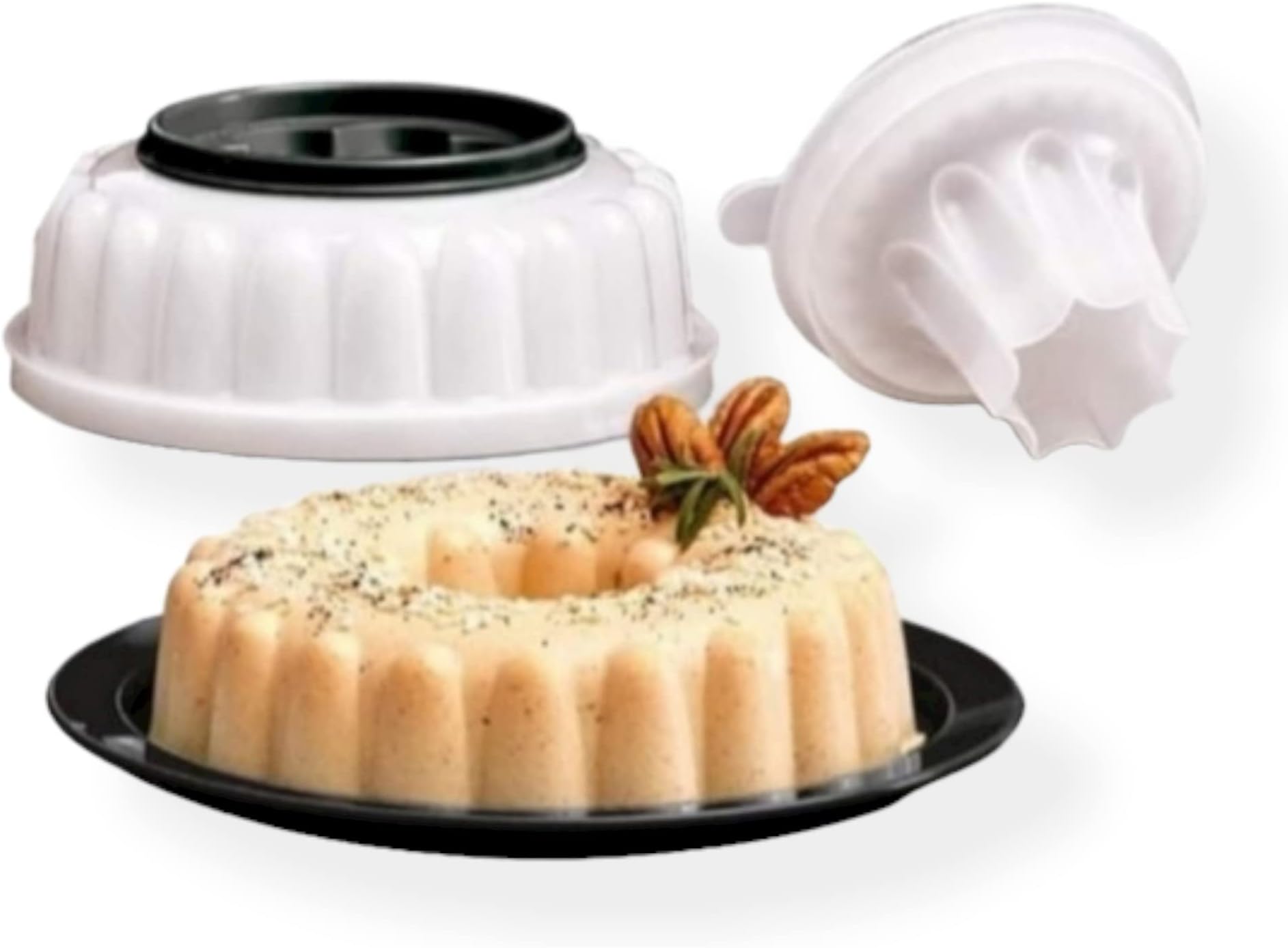 Amazon.com: Jello Dessert Mold Tupperware Jel-Ring Serving Mold : Home ...