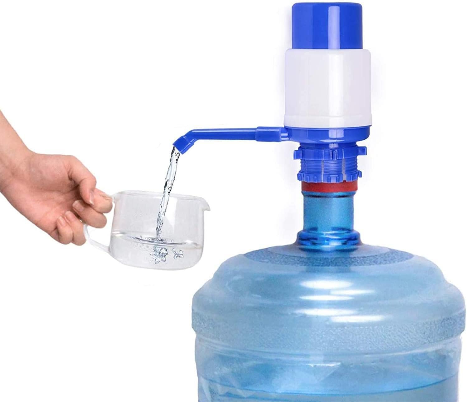Manual Water Pump for 5 Gallon Bottle,Portable Manual Drinking Water ...