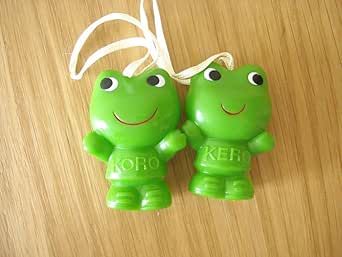 Amazon.co.jp: Koro-chan Kero-chan 10 Piece Set, Kowa Mascot, Frog ...