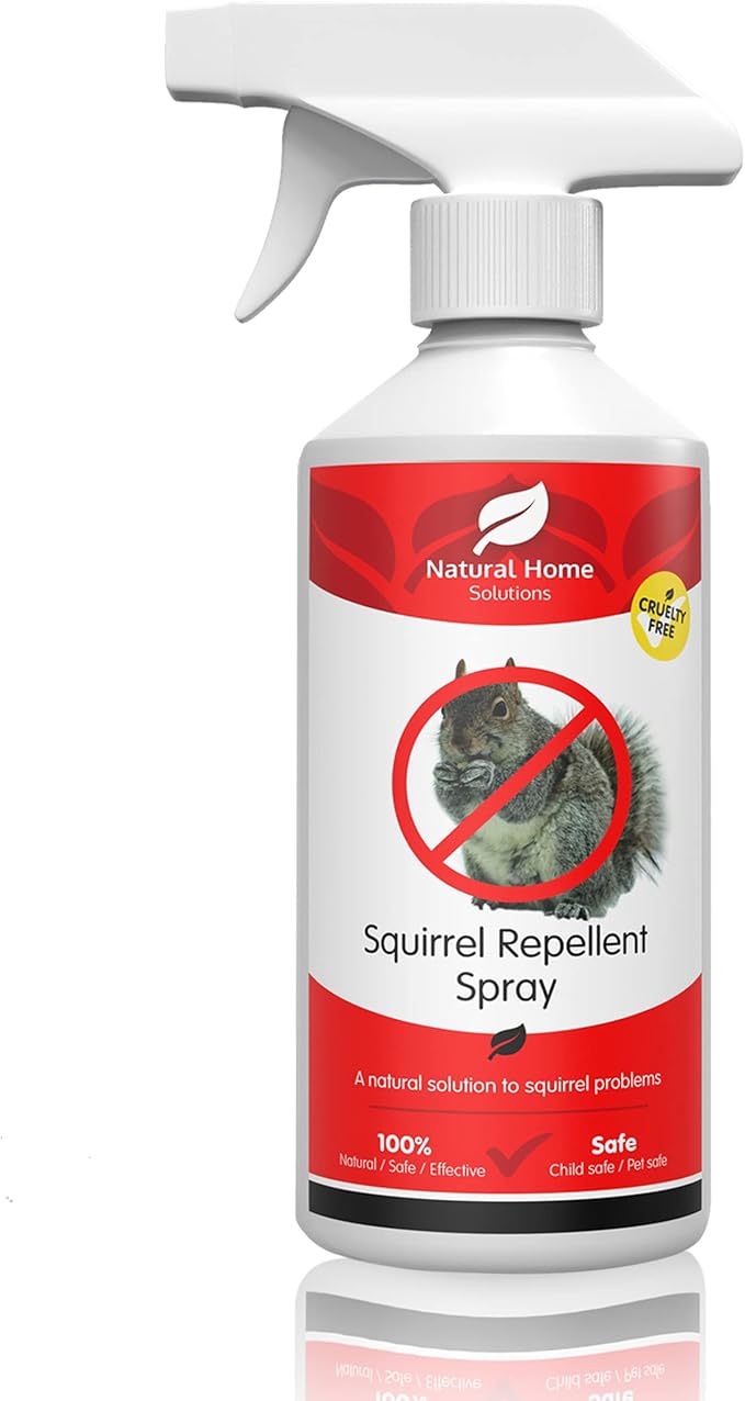 Premium Eco-Friendly Natural Squirrel Rodent Repellent Spray ...